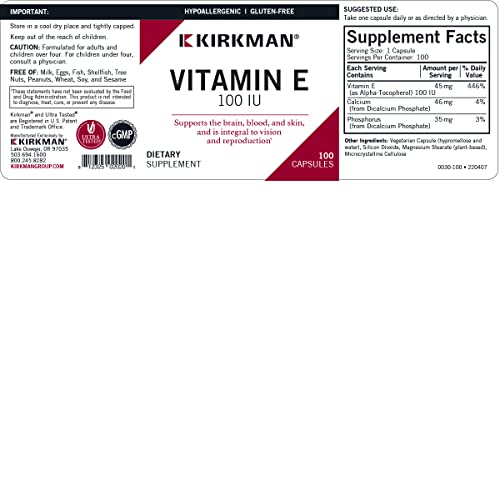 antioxidant support with vitamin E