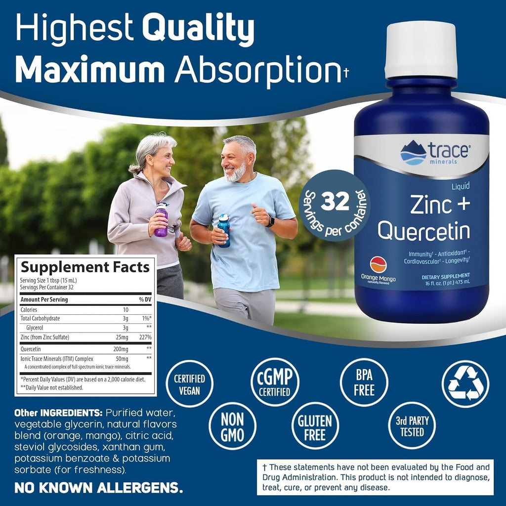 Antioxidant support with zinc