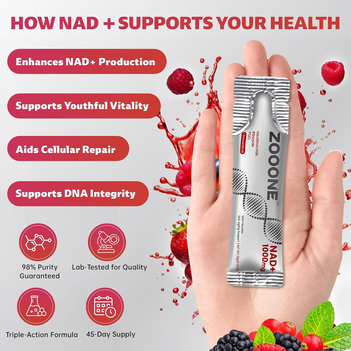 Antioxidant support with Zooone capsules