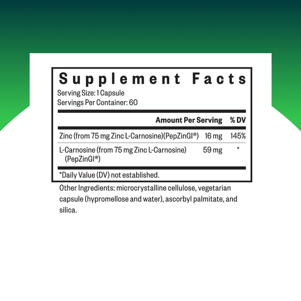 Antioxidant zinc for wellness