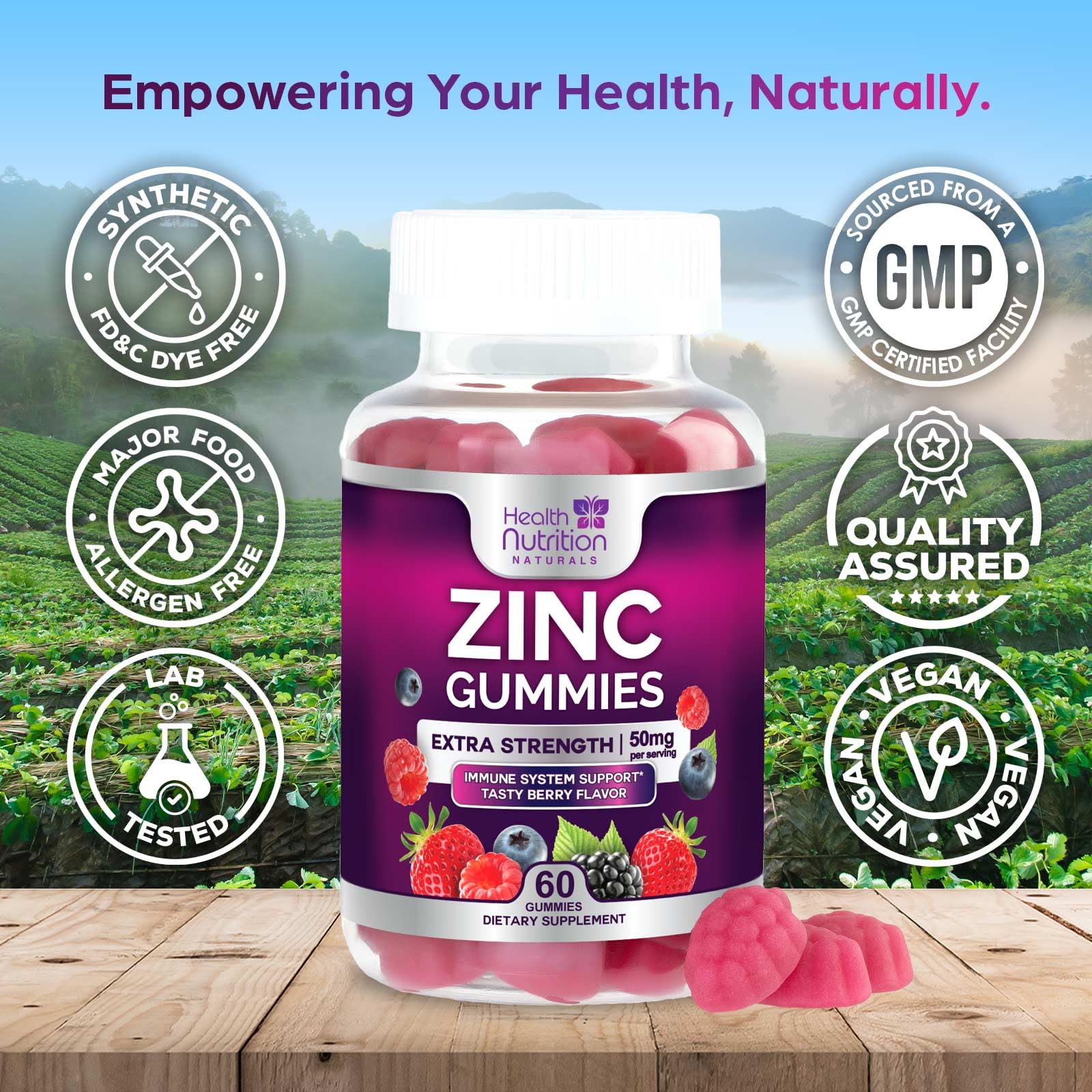 antioxidant zinc supplement benefits