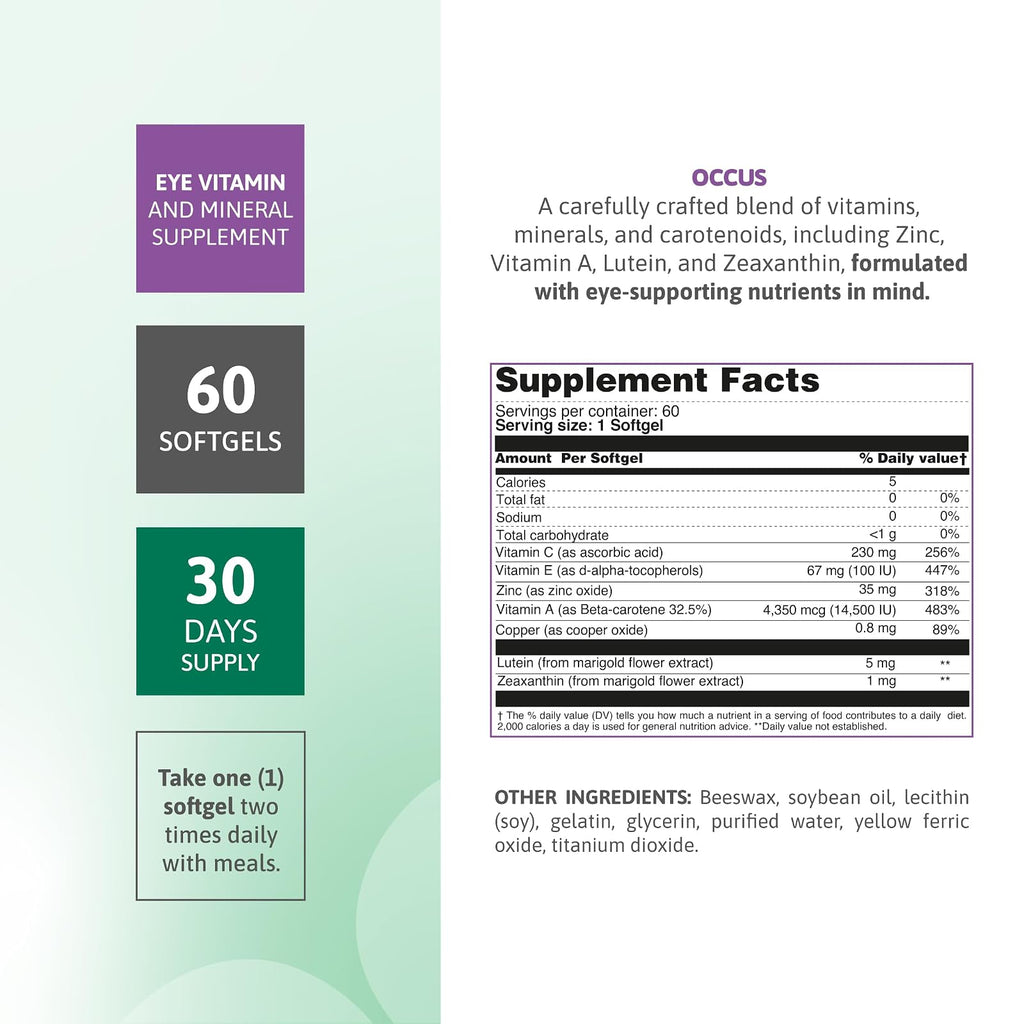 Antioxidants for eye health