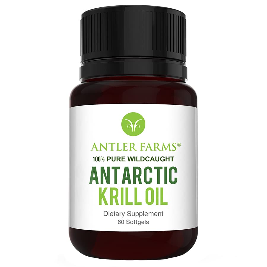 Antler Farms krill oil softgels