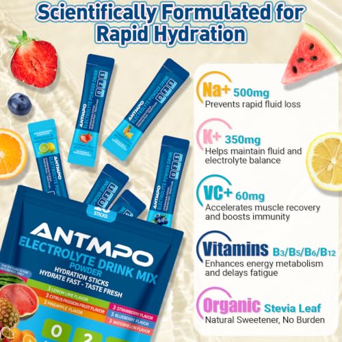 ANTMPO electrolytes for active lifestyle