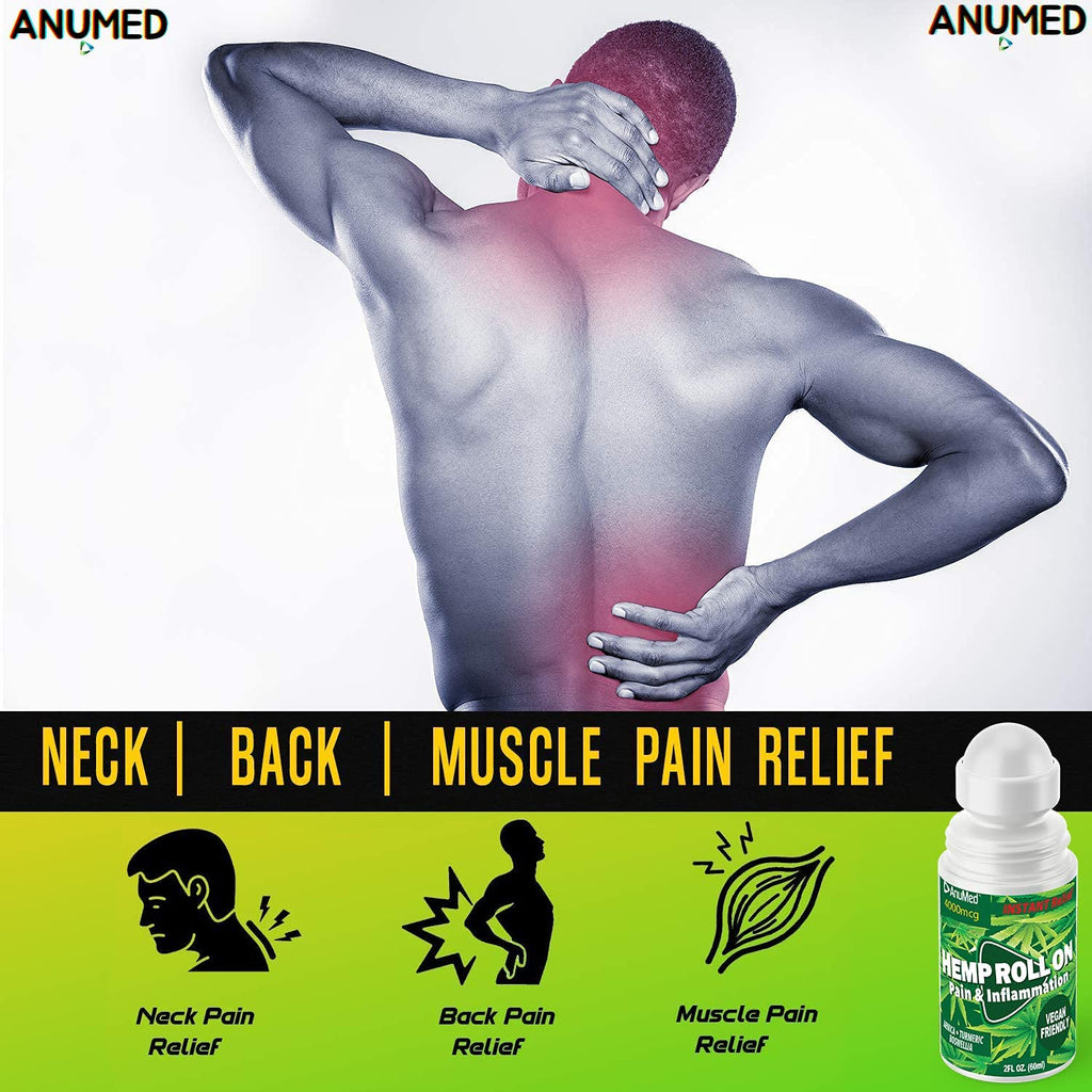 ANUMED 8000 mg hemp roll-on application