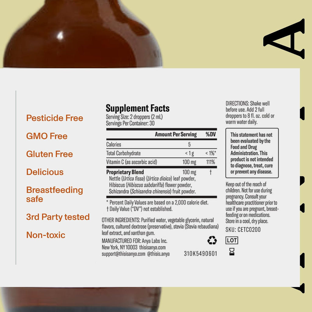 ANYA drops for enhanced wellness