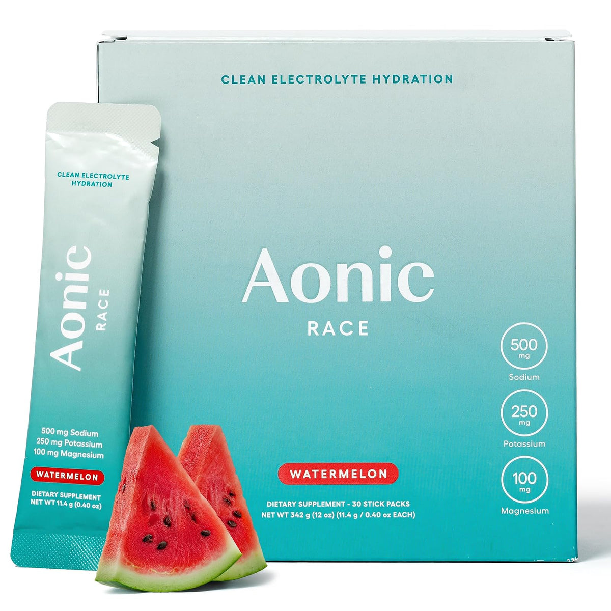 AONIC Race Electrolyte Powder watermelon flavour
