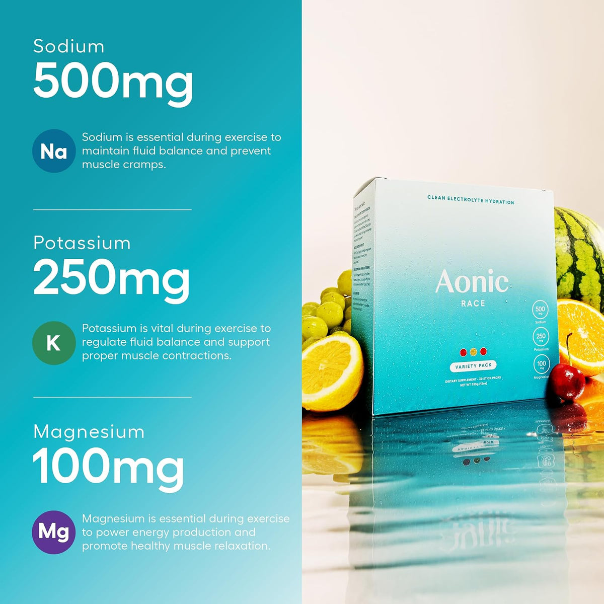 AONIC race electrolytes for athletes