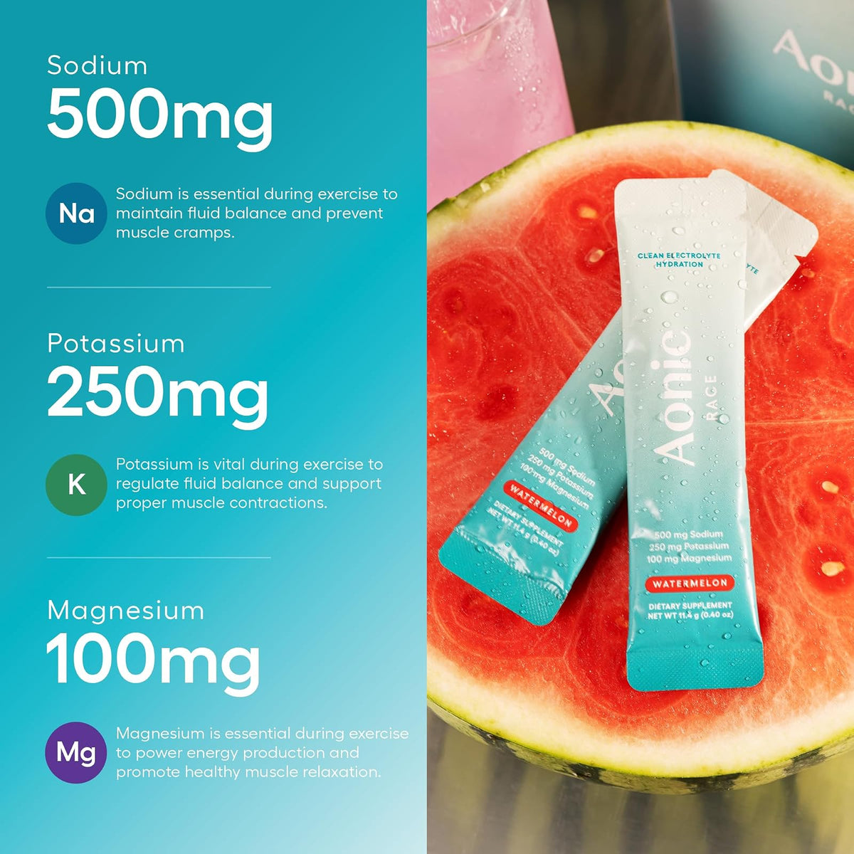 AONIC sports electrolytes for endurance
