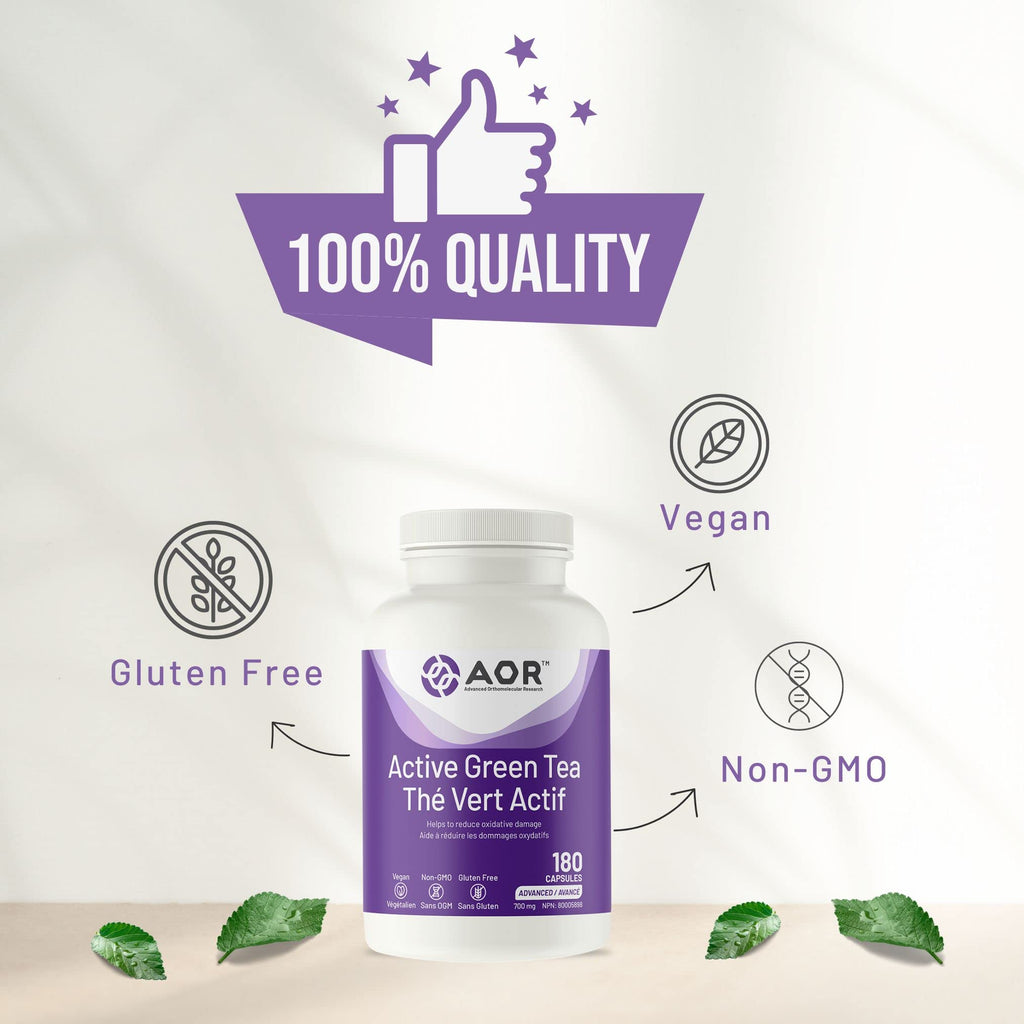 AOR Active Green Tea quality