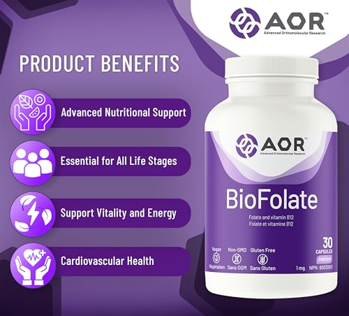 AOR Biofolate Capsules boost immune function