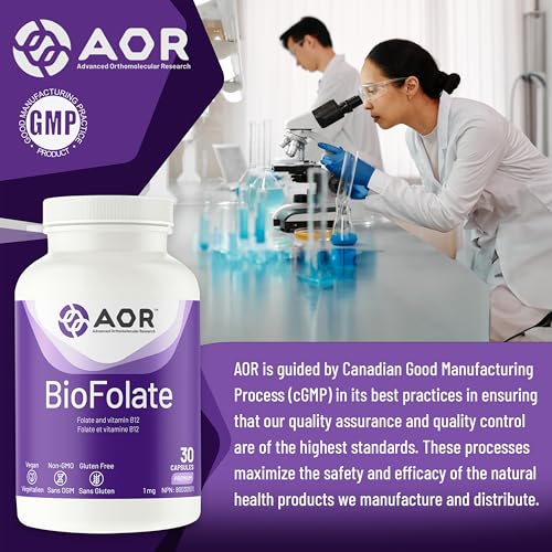 AOR Biofolate Capsules for prenatal health