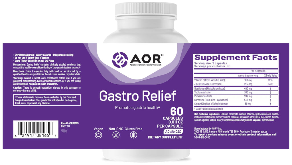 AOR blended supplements for holistic wellness