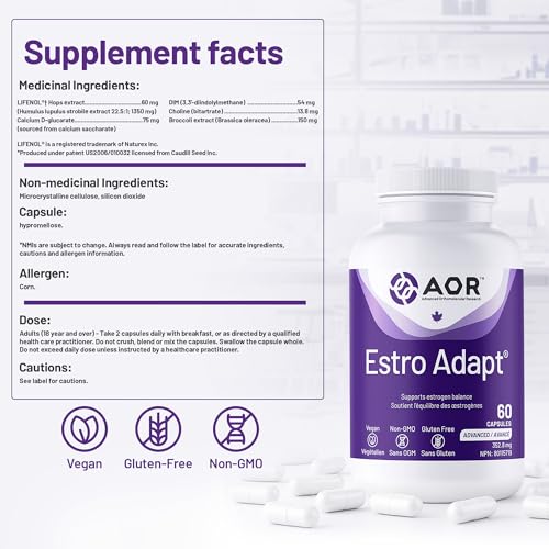 AOR Estrodetox for balanced nutrition
