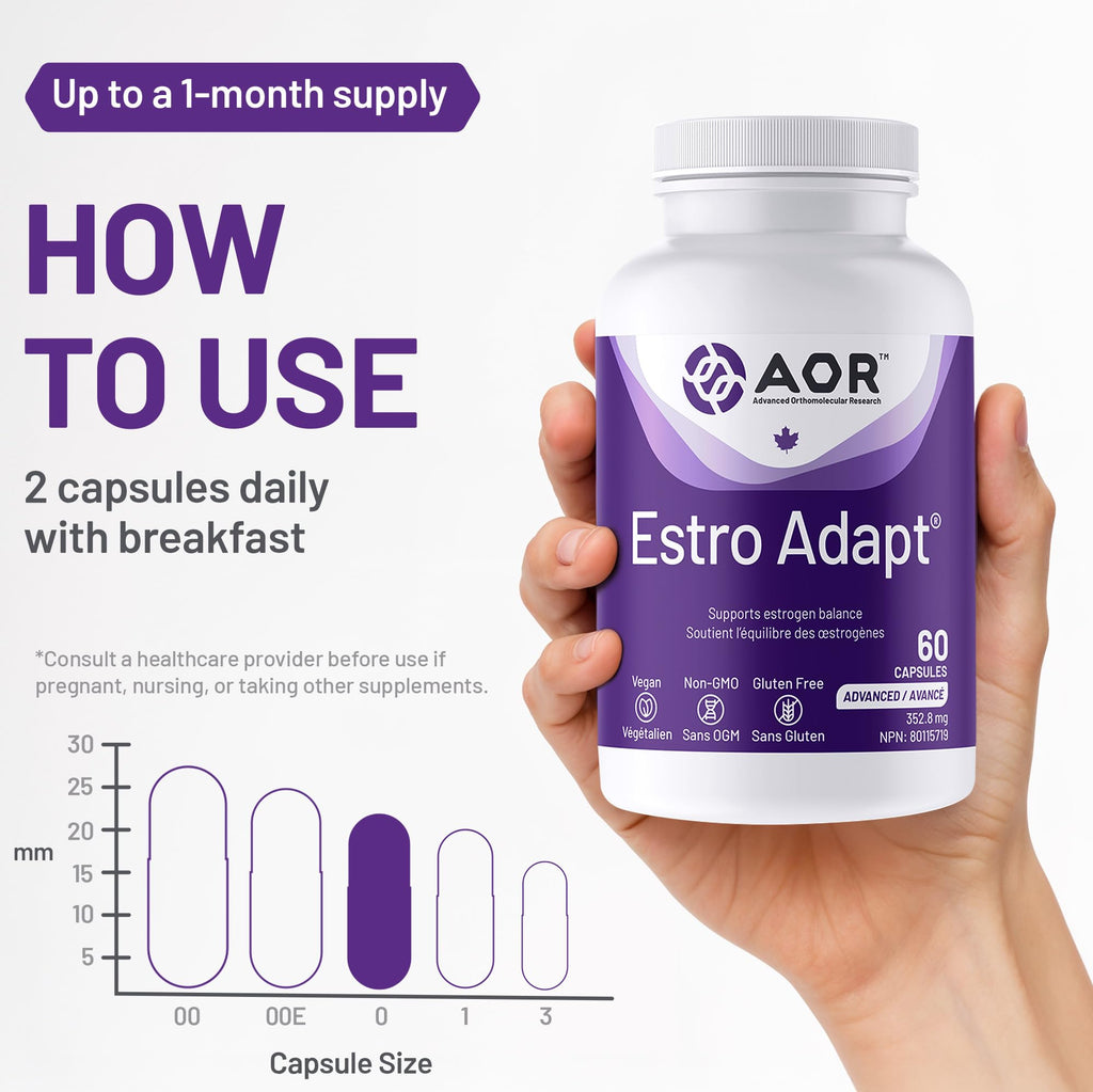 AOR Estrodetox for detoxifying support