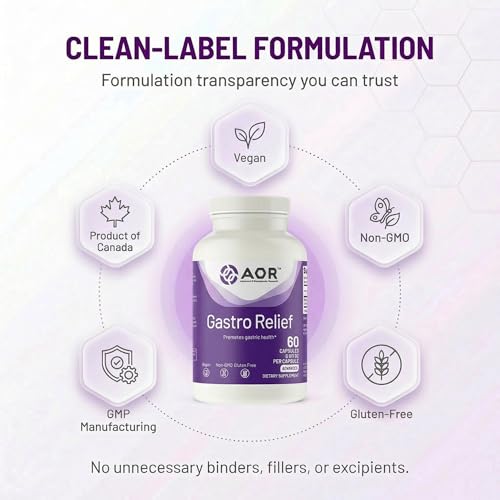 AOR Gastro Relief for bloating relief