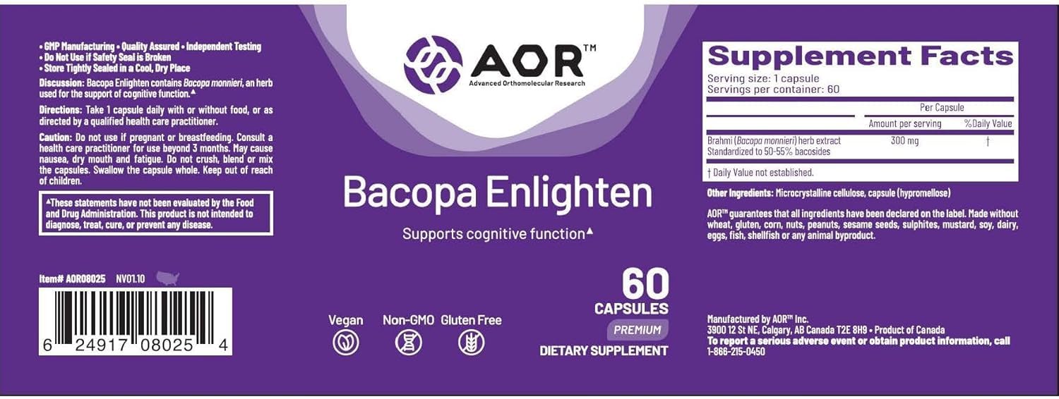 AOR health supplements for memory