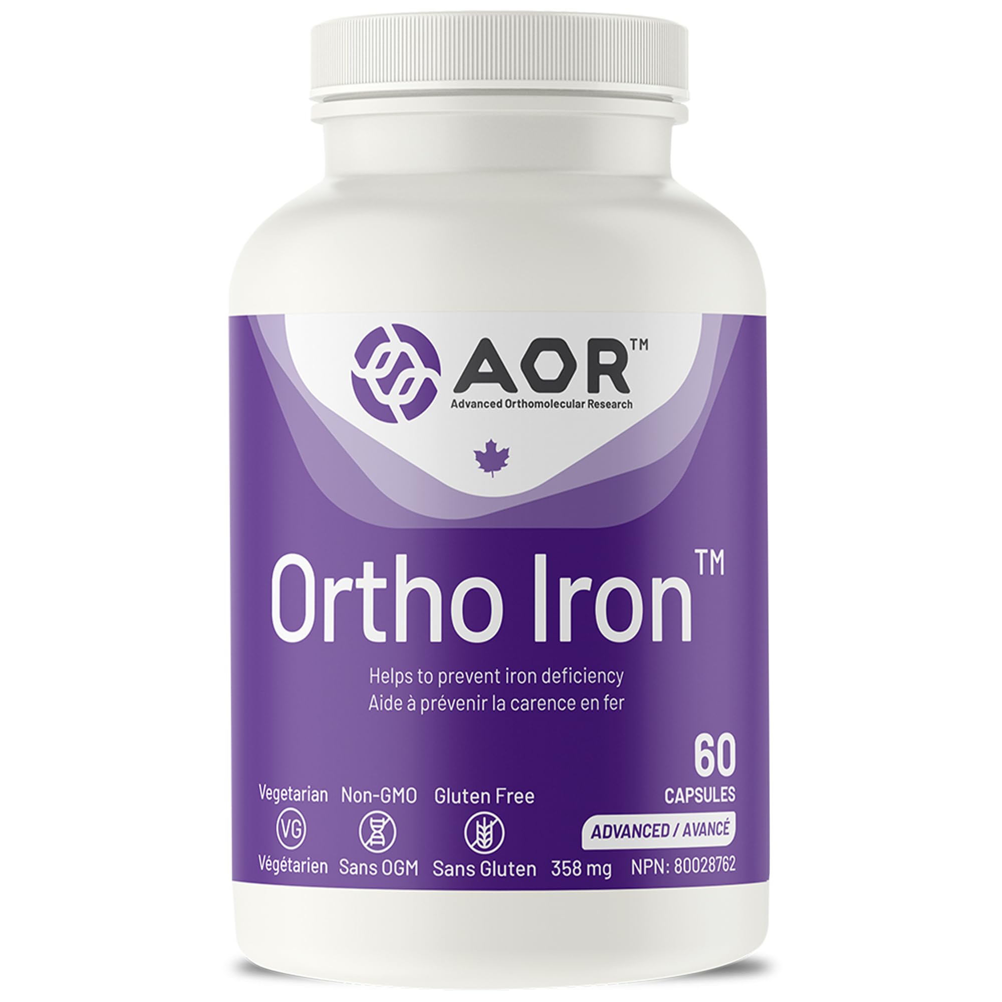 AOR iron supplement for energy