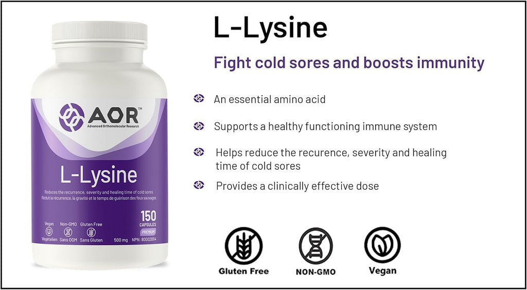 AOR l-lysine for faster recovery