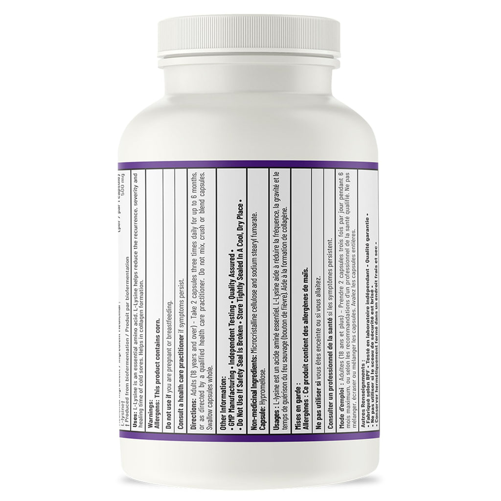 AOR l-lysine for overall health