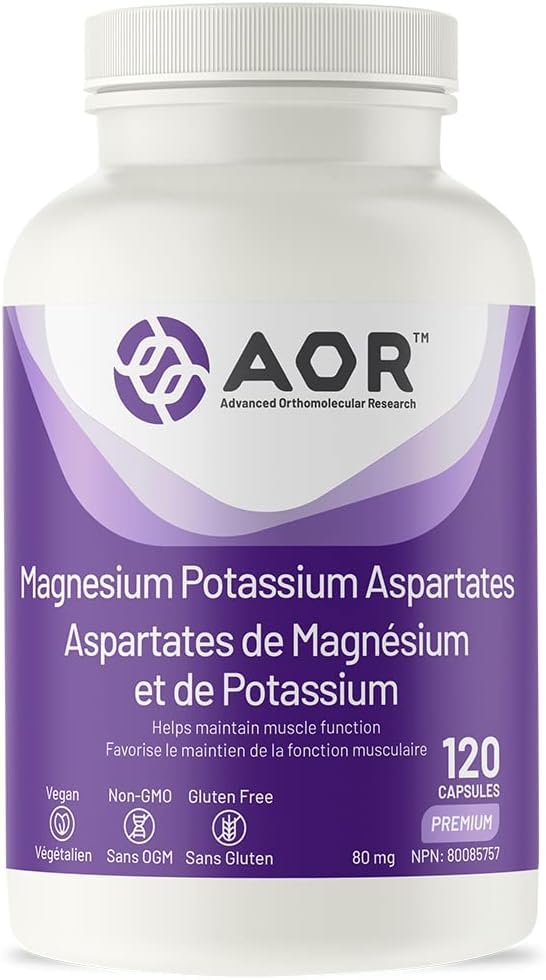 AOR Mag Potassium supplement capsules