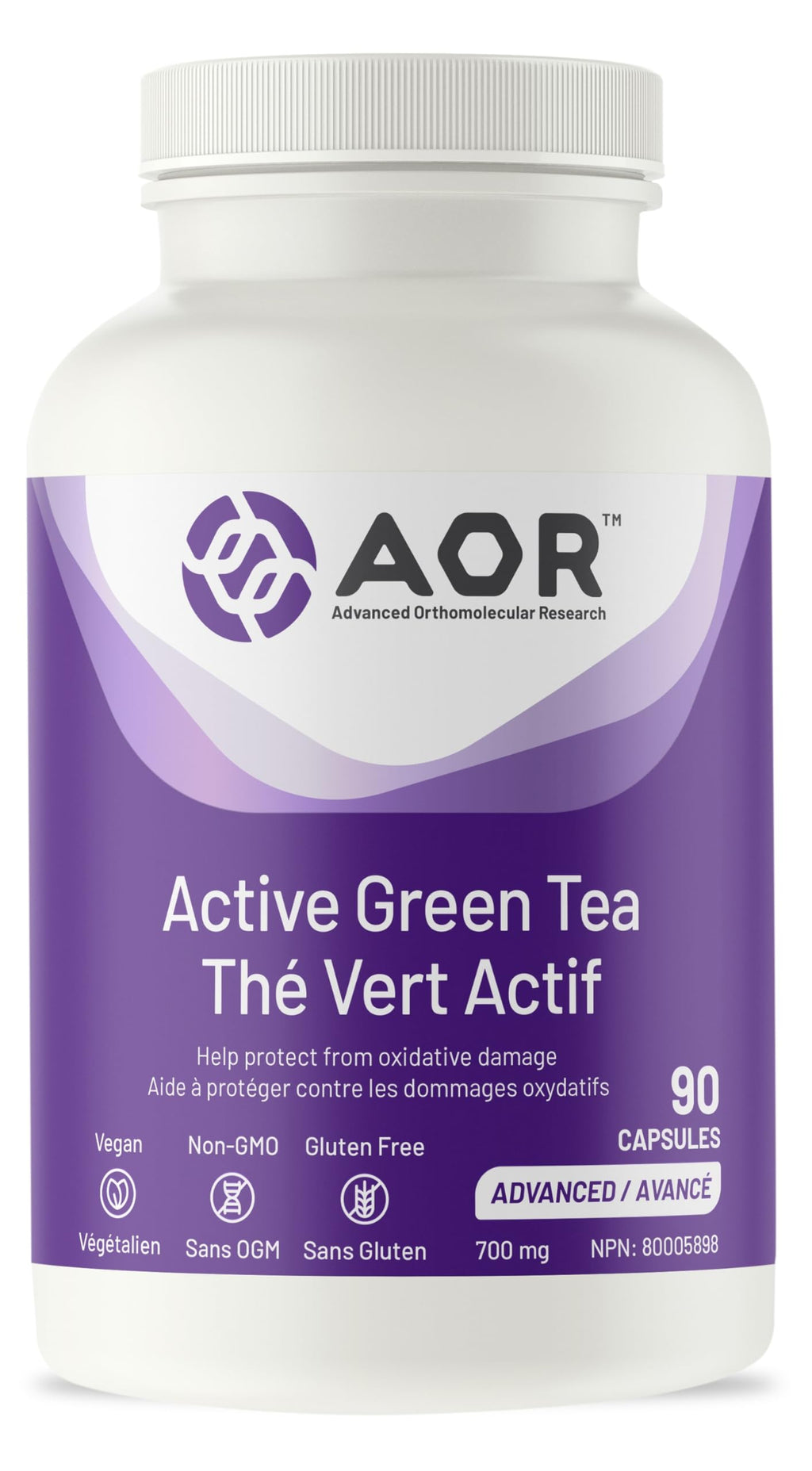 AOR Max green tea extract capsules
