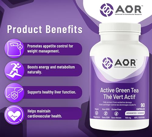 AOR Max herbal green tea supplement