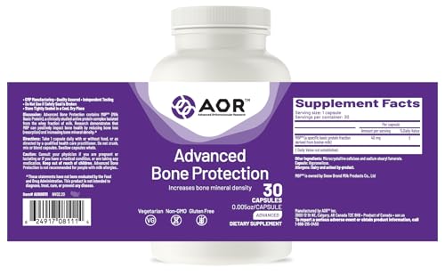 AOR vegetarian supplements for bone health