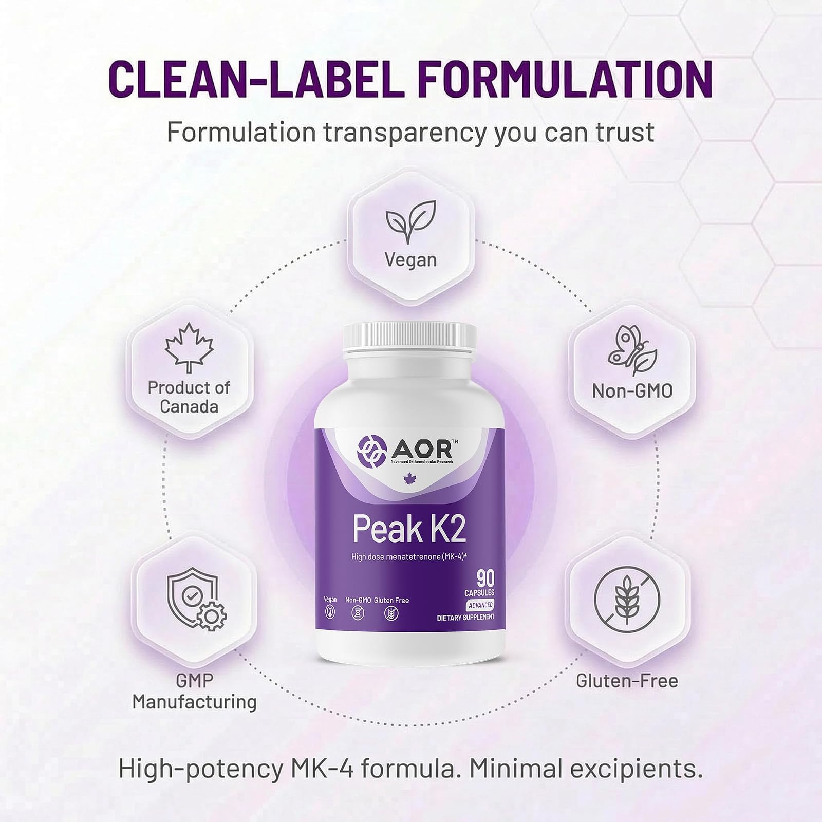 AOR vitamin K2 for cardiovascular support