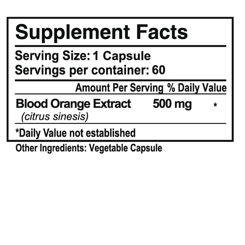 Aoratos Moro Red 60 count capsules