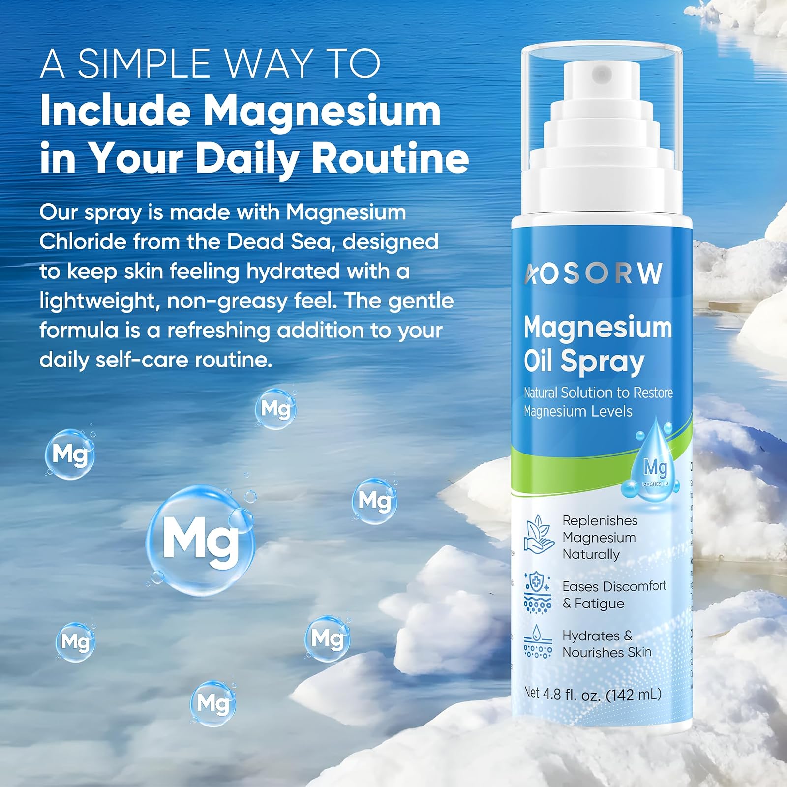 AOSORW magnesium oil for better sleep