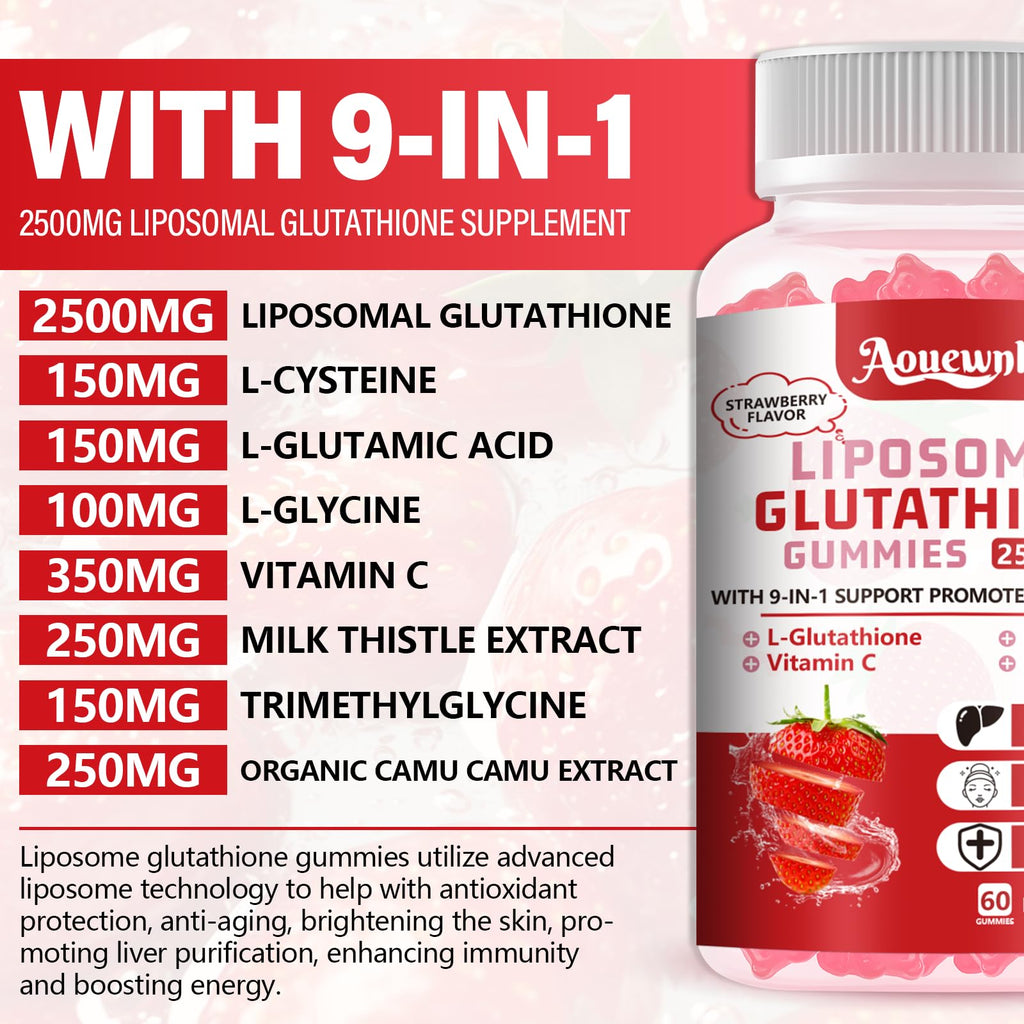 Aouewnk glutathione for skin health