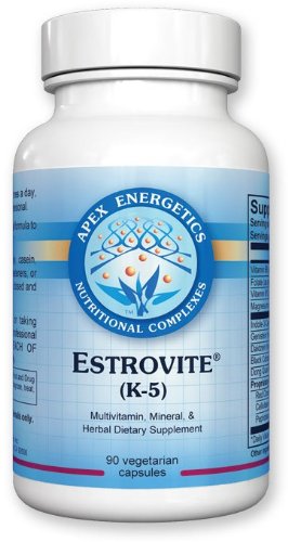 Apex Energetics K-5 Estrovite multivitamins for hormonal balance