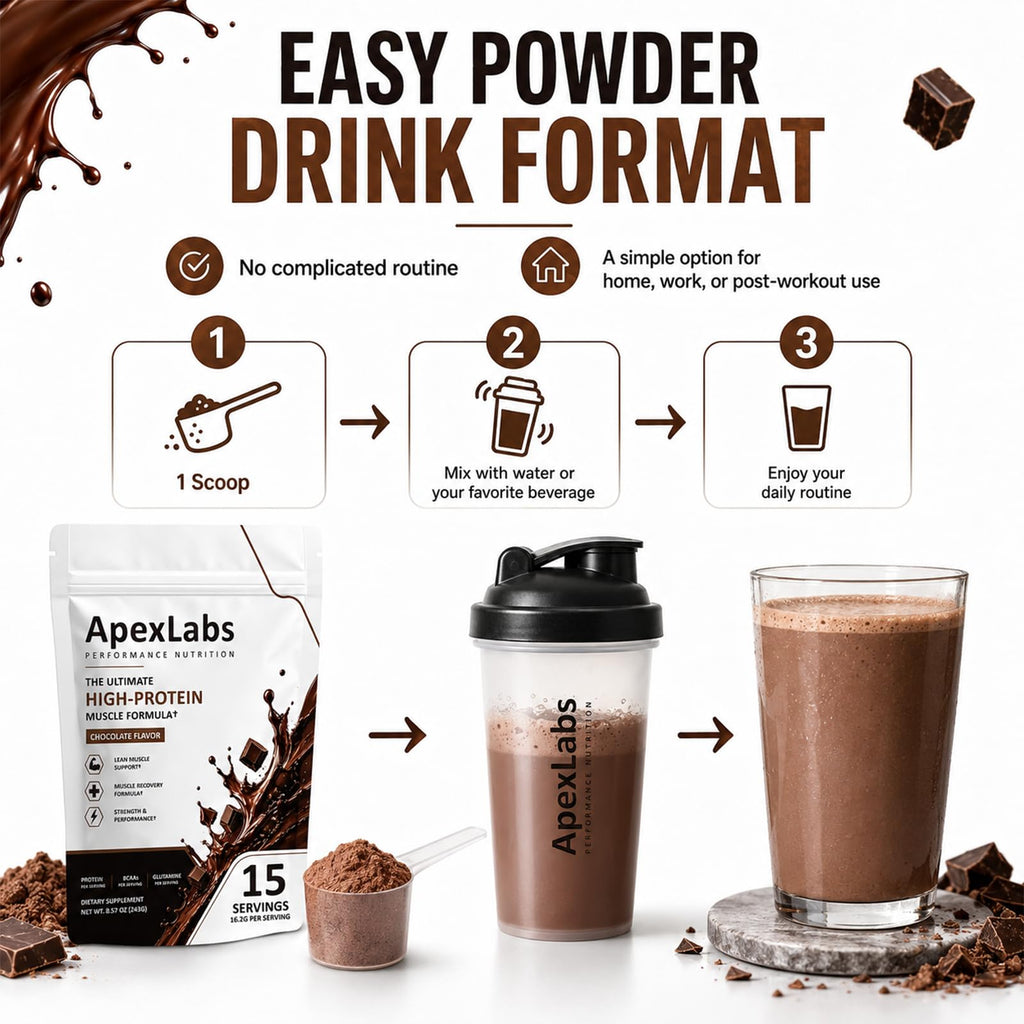 Apexlabs protein powder for athletes