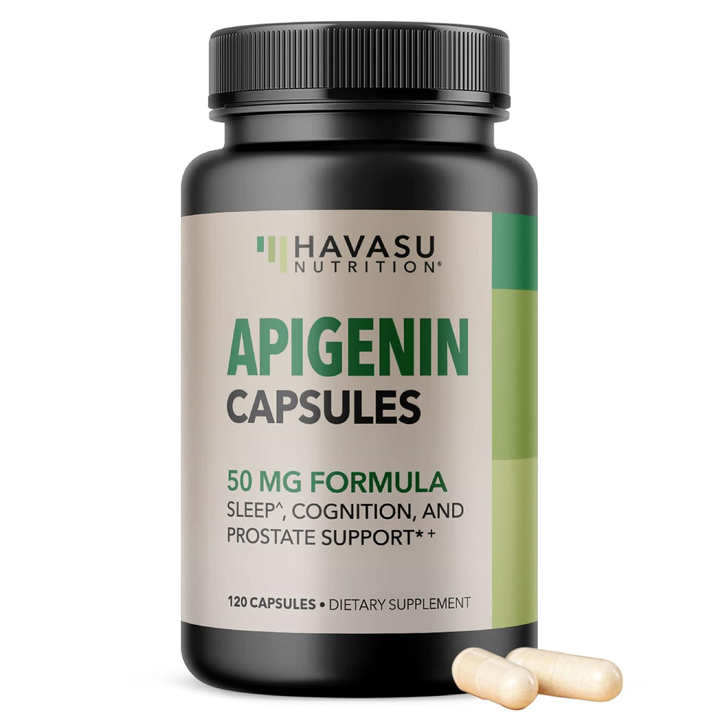 Apigenin capsules for better sleep