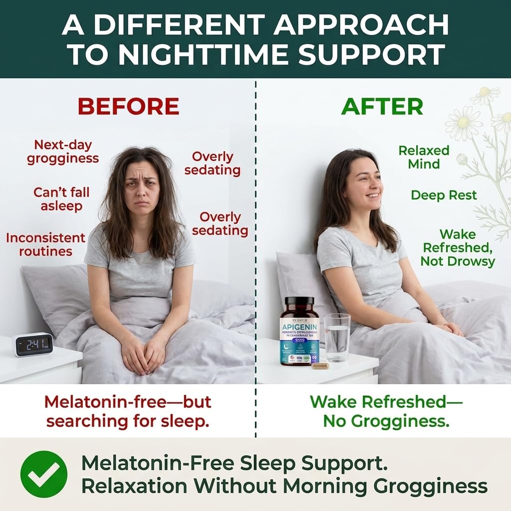 Apigenin capsules for joint comfort