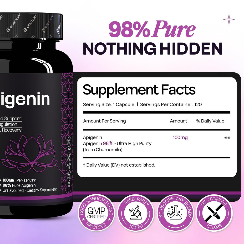 apigenin chamomile extract for calming effects