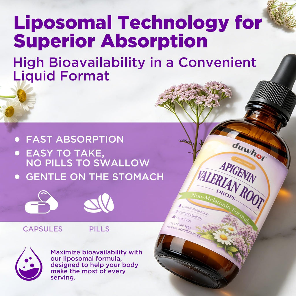 apigenin drops for better sleep