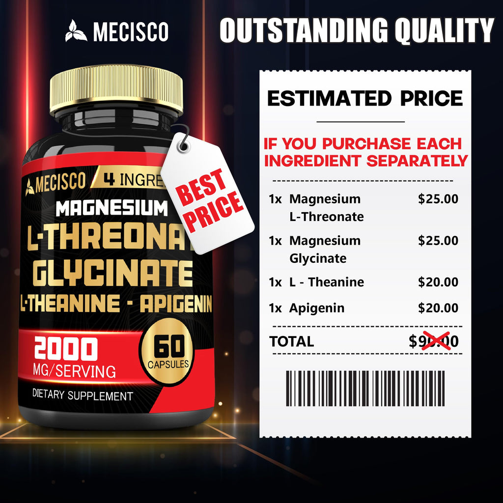 apigenin enriched magnesium for relaxation