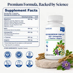 Apigenin infused magnesium capsules