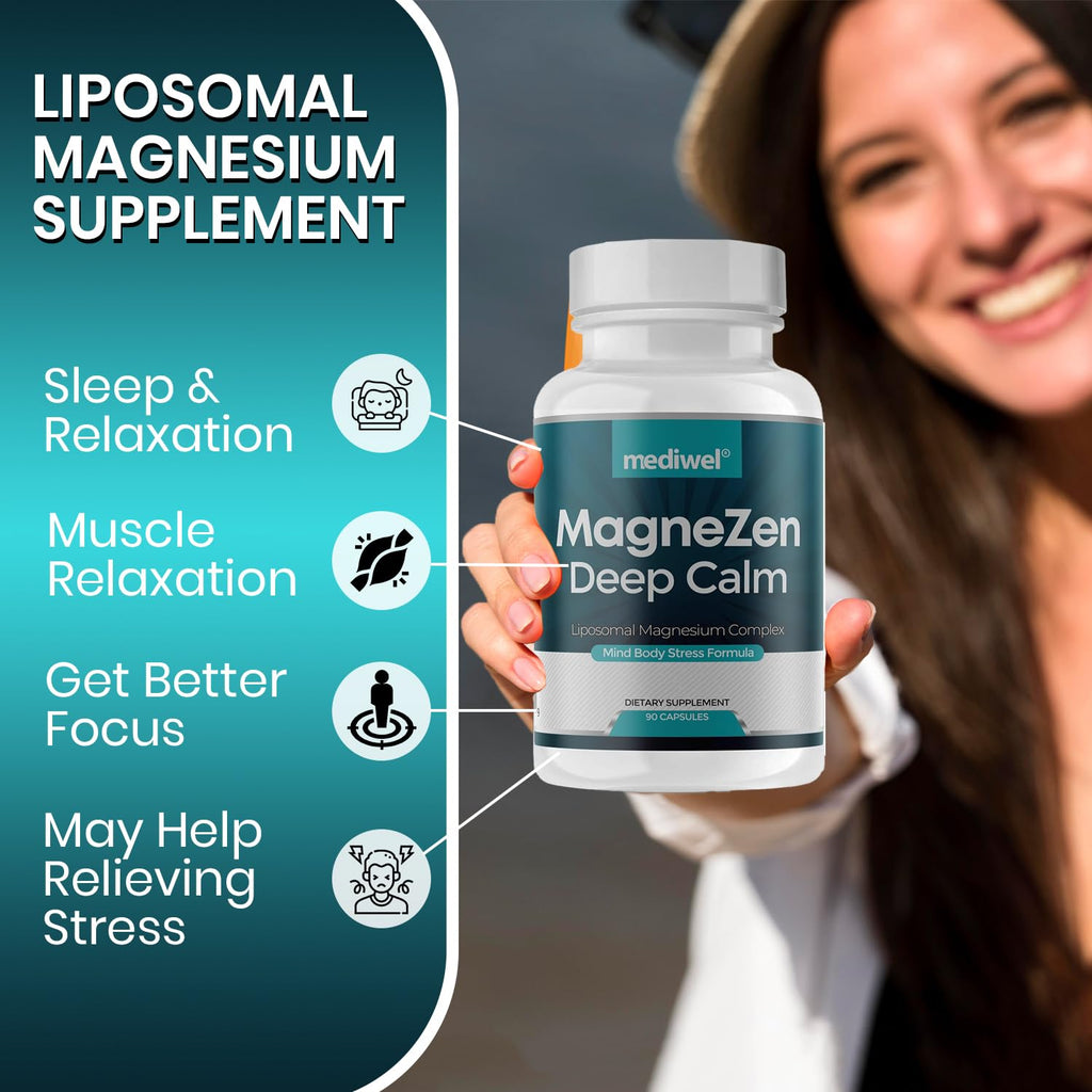 Apigenin infused magnesium for calmness