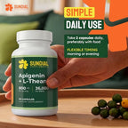Apigenin promotes overall health