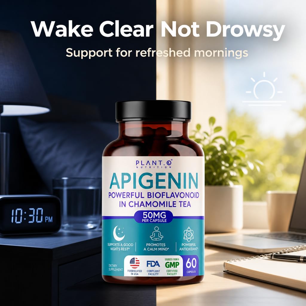 Apigenin sleep blend for wellness