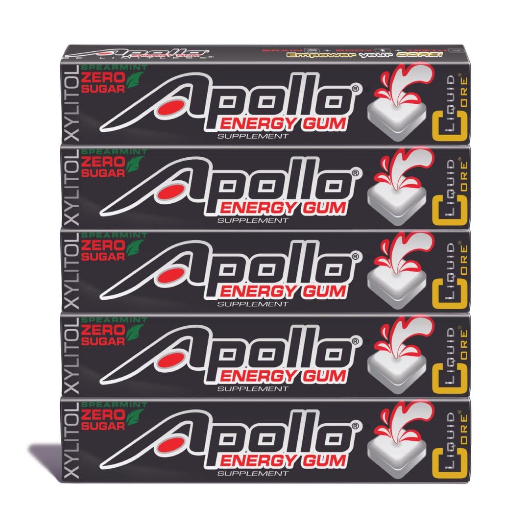 Apollo energy gum for quick boost