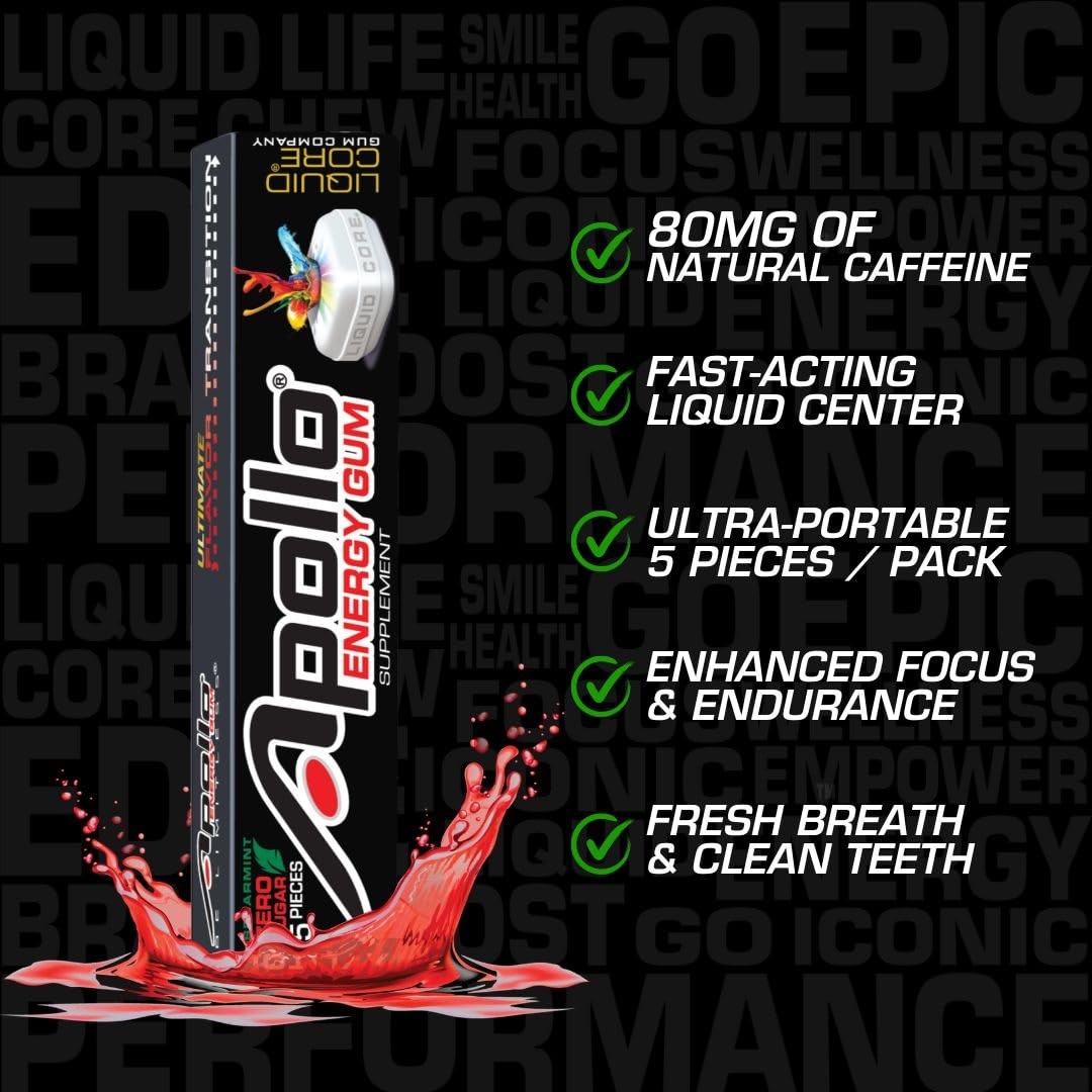 Apollo energy gum for workouts