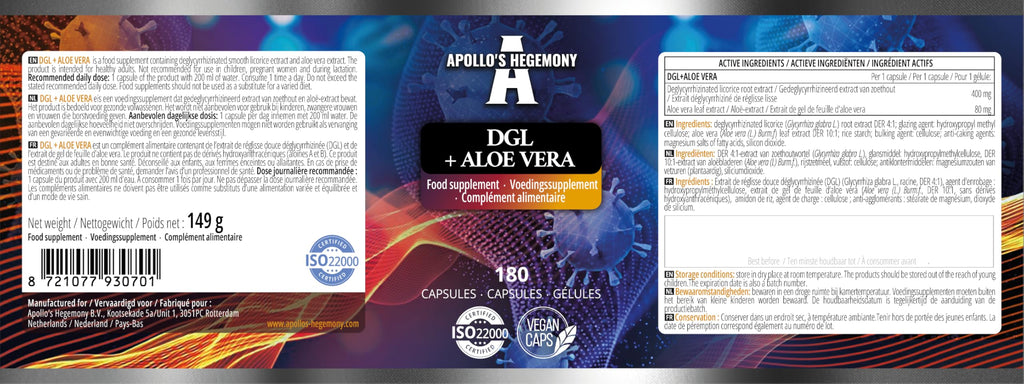 APOLLO'S HEGEMONY DGL herbal remedy