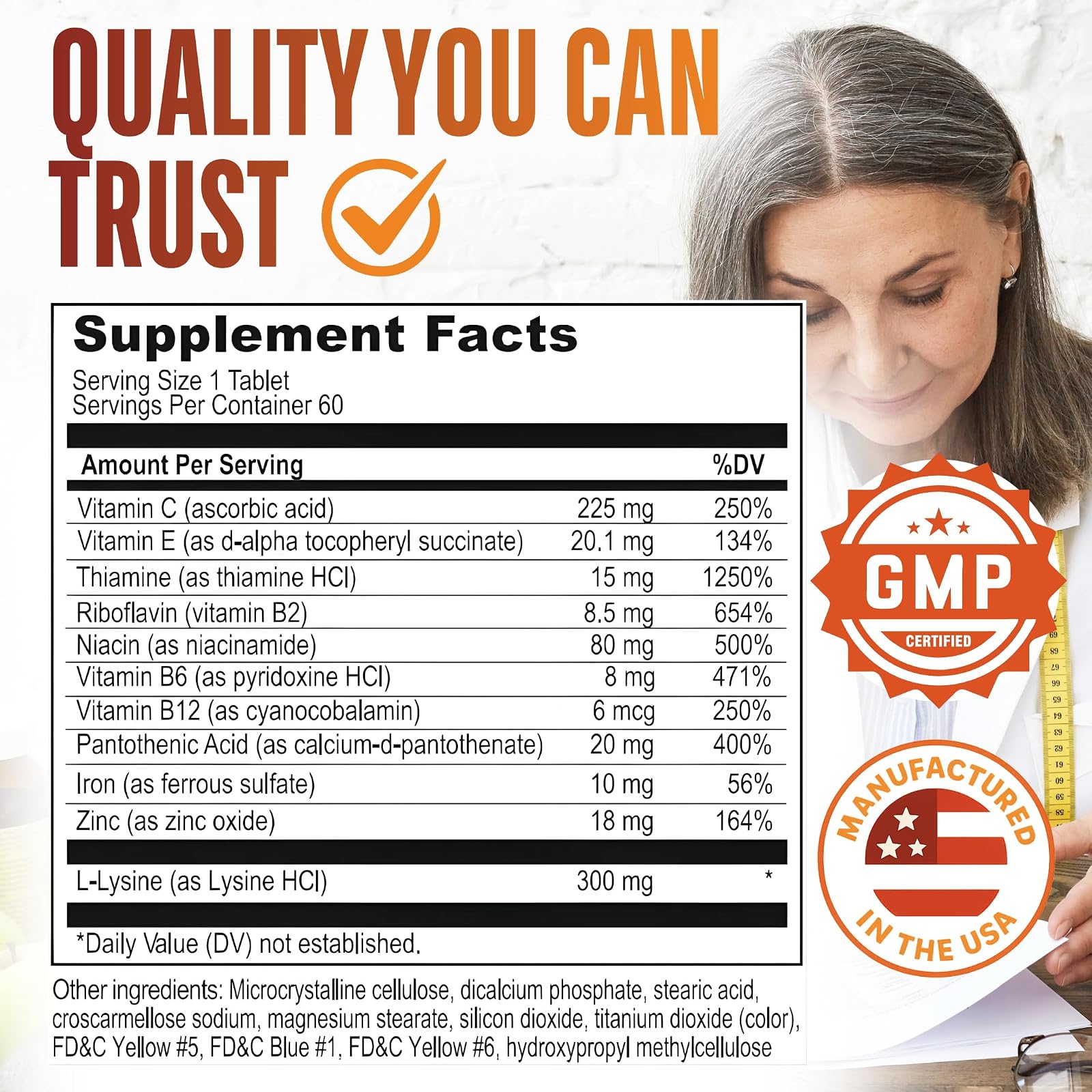 Appetite Booster Plus multivitamins for seniors