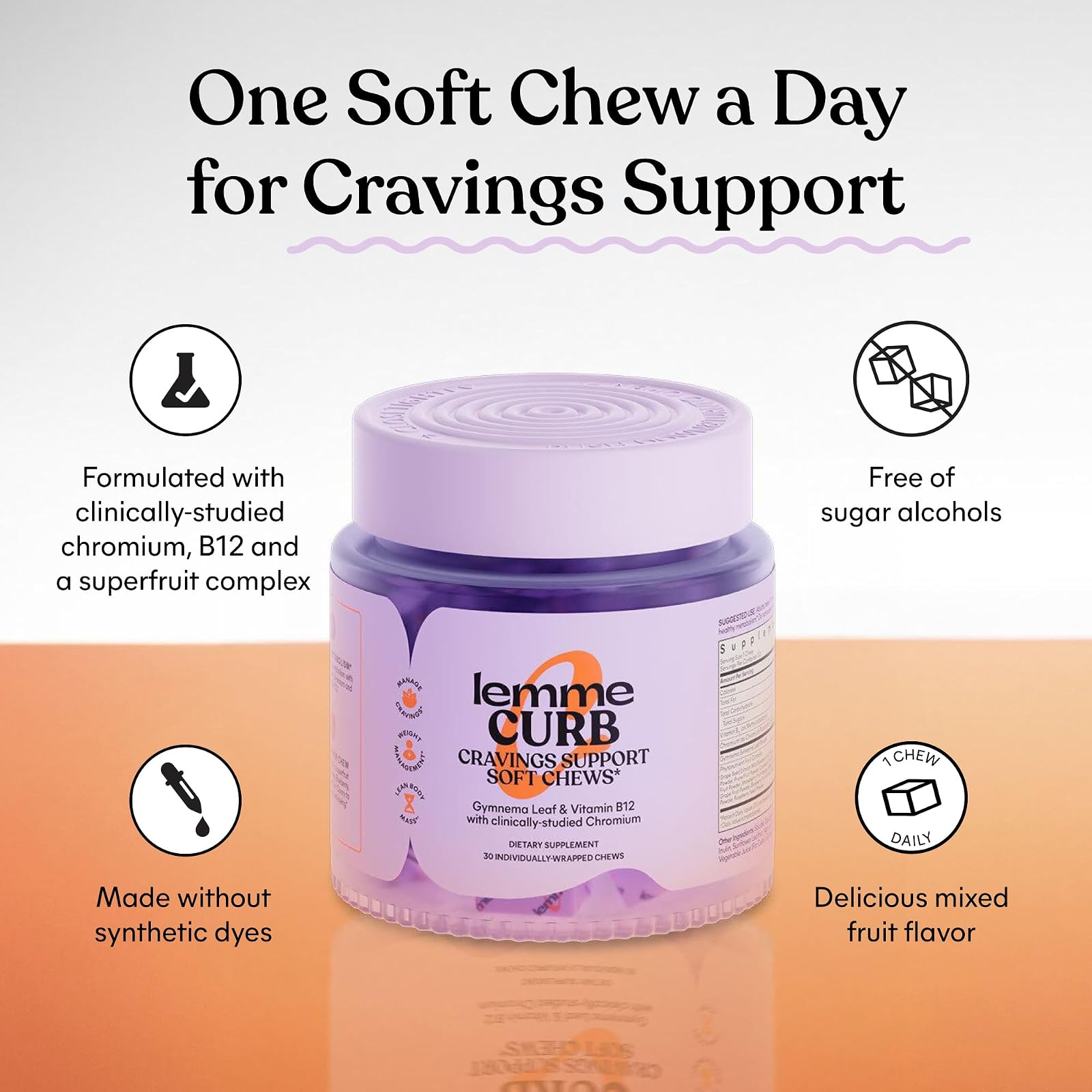 appetite support chews for weight management