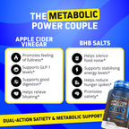Appetite support with apple cider vinegar