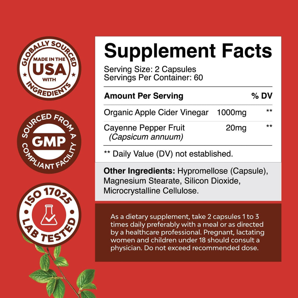 apple cider vinegar capsules for detox